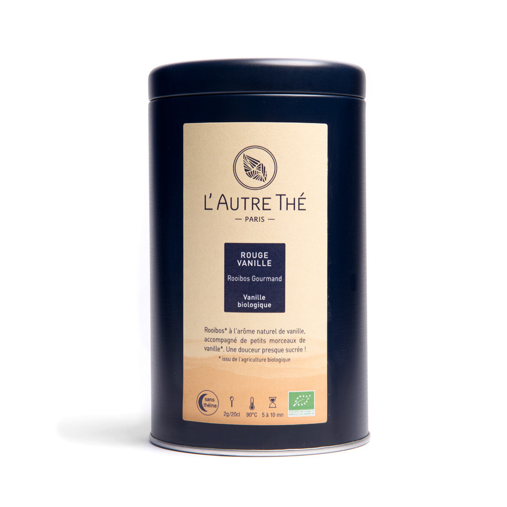 Organic rooibos flavoured with vanilla